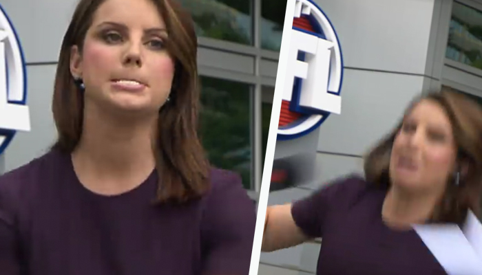 TV Reporter Posts Video Of Her Own Massive Stack Online