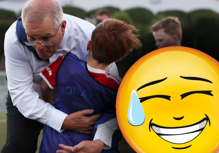 The Dude Reviews ScoMo’s Tackle Of An 8-Year-Old Boy